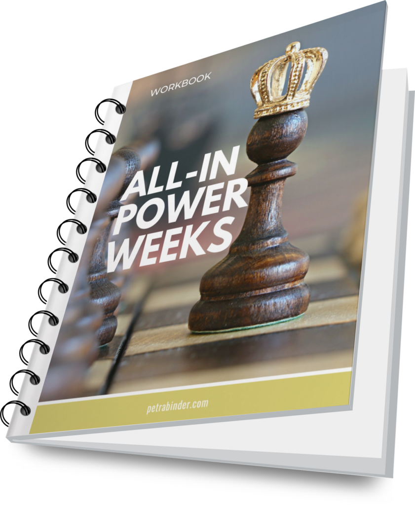 🚀 Sei Dabei! All-In Powerweeks - Petra Binder Academy